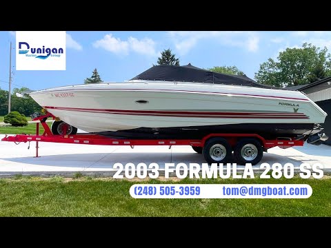 [FOR SALE] 2003 Formula 280 SS - La Salle, MI
