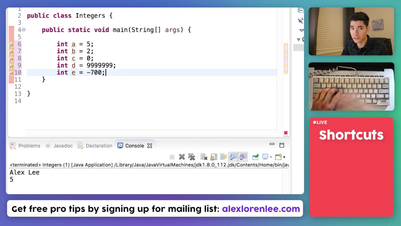 Java Int Variables #7