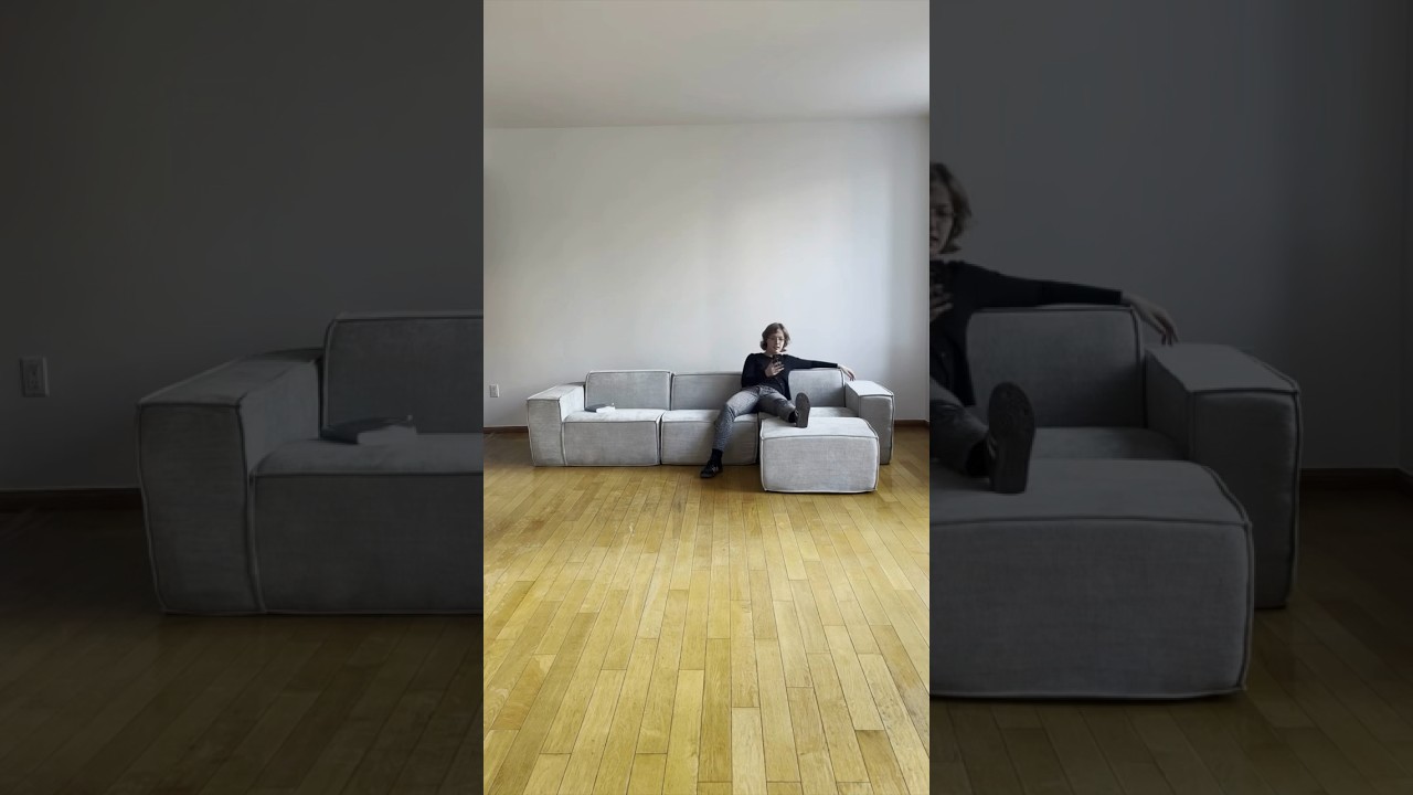 I got the Rove Lab expanding couch for my new apartment. 🛋️ #rovelab #couch #expandingcouch