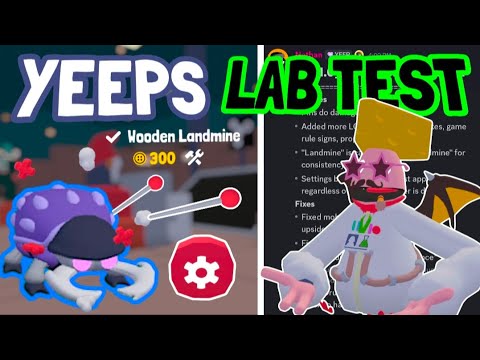 The new Yeeps Lab Test is...