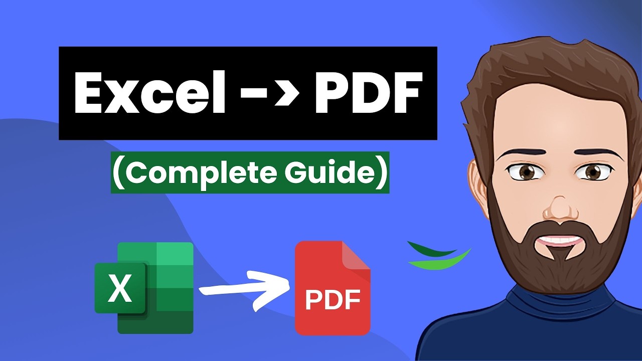 Auto-PDF from Excel (Complete Guide)
