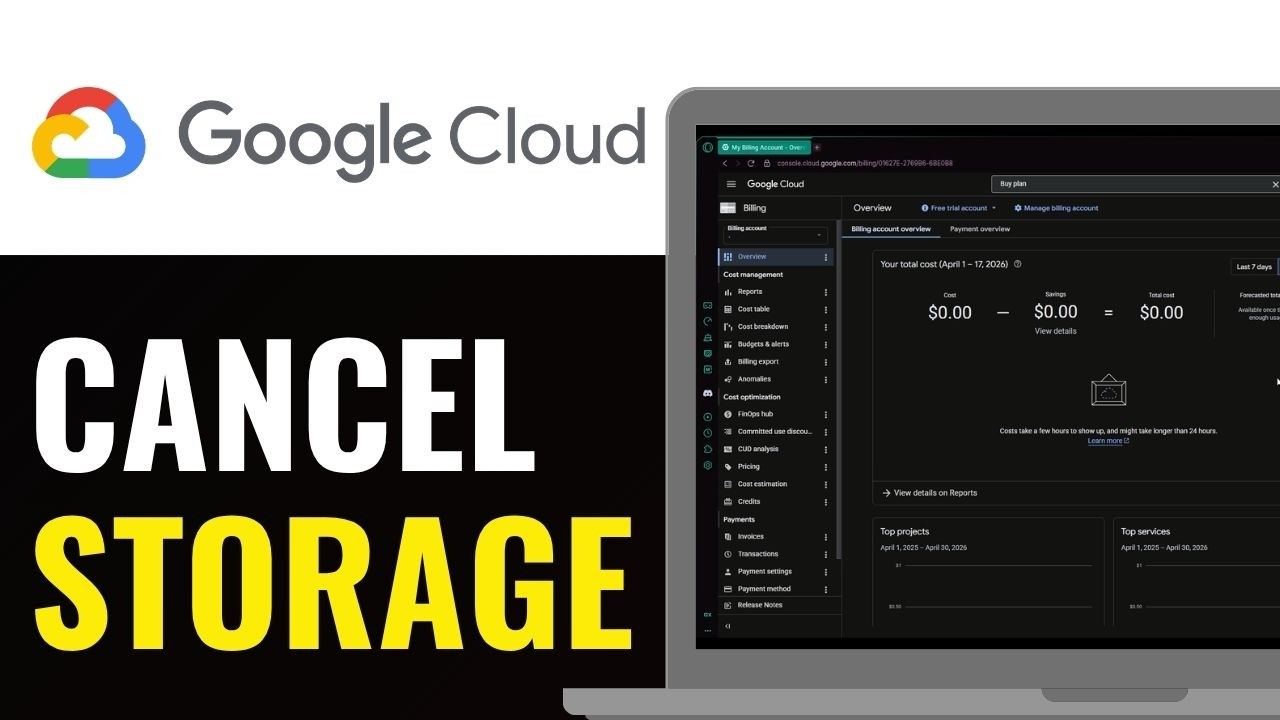 How to Cancel Google Cloud Storage 2026 (Simple Guide)
