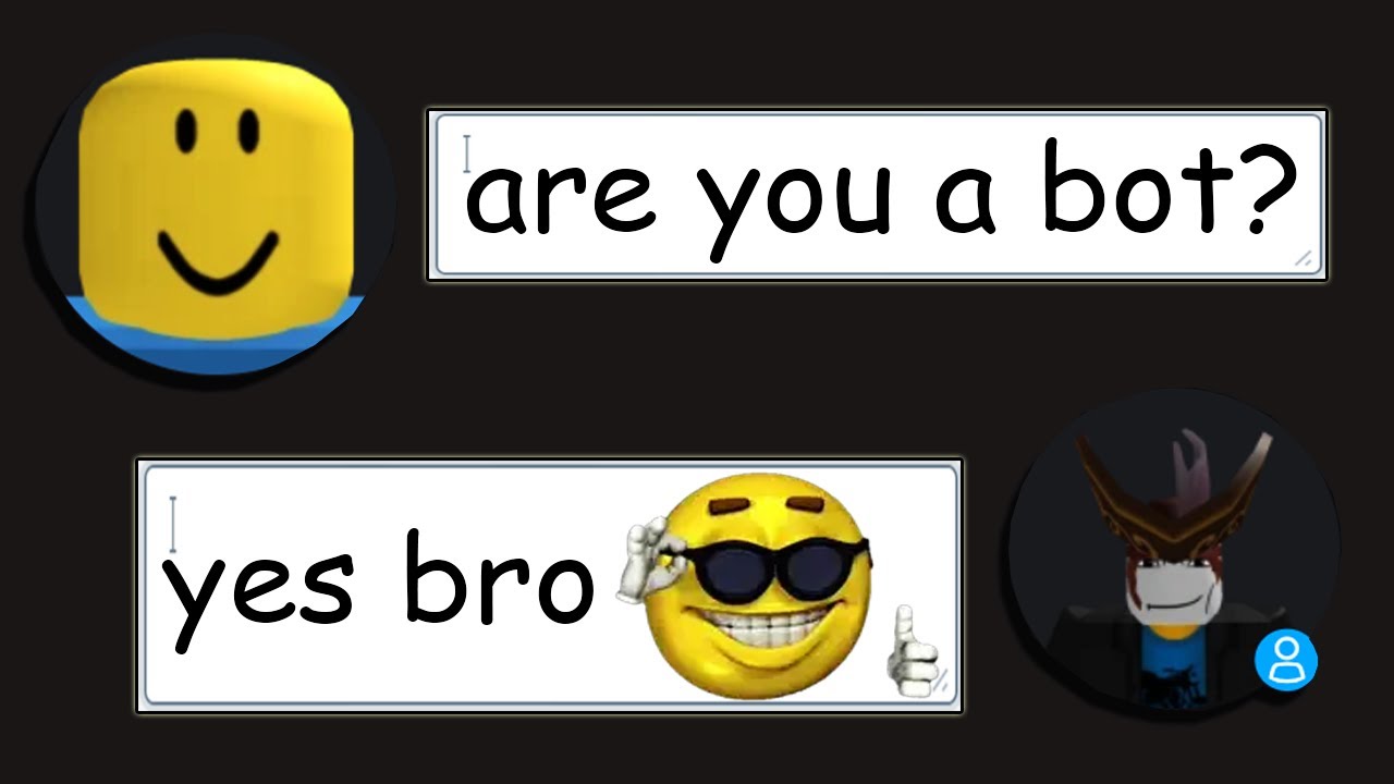 Roblox Pretend to be AI...