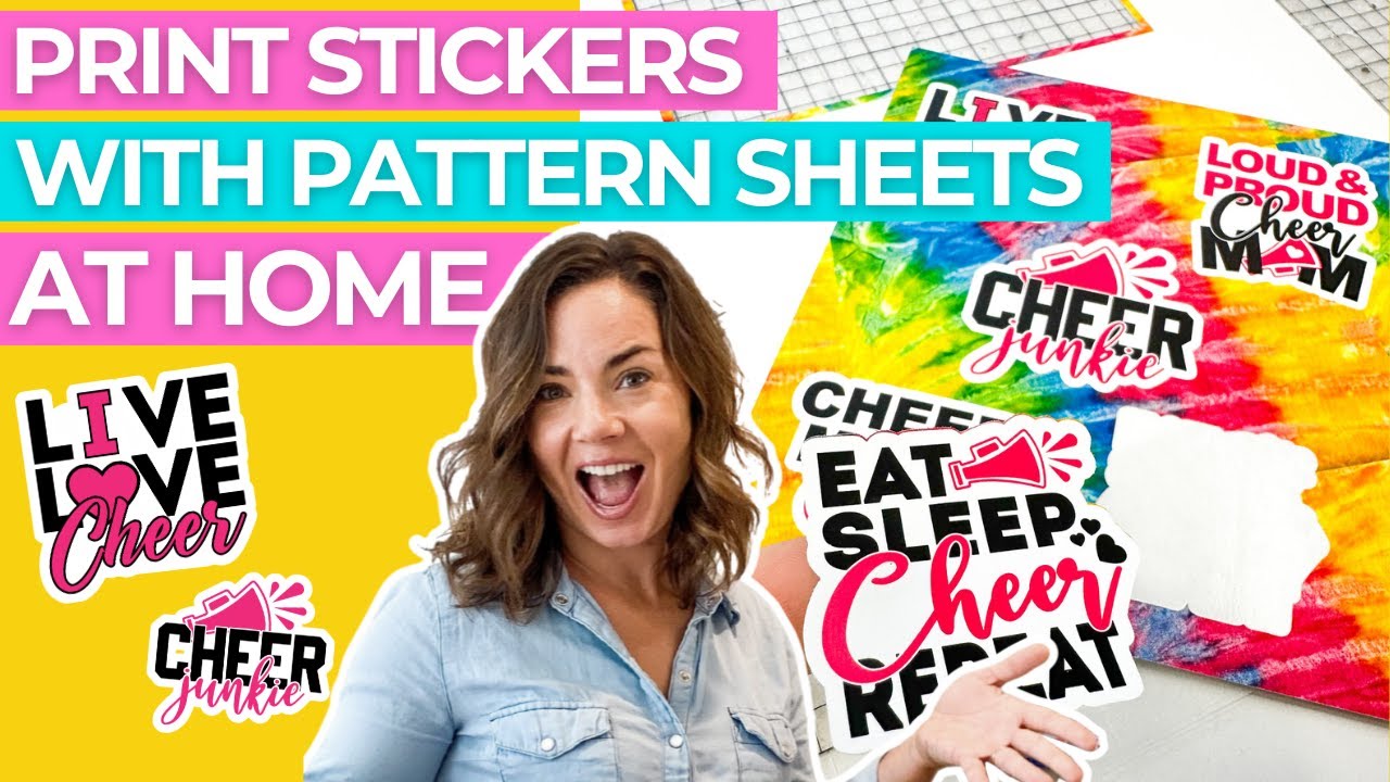 How to Create and Print Stickers on Pattern Sheets
