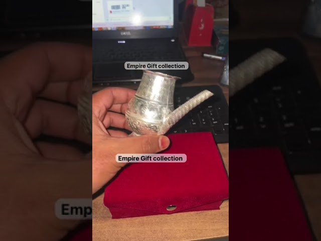 Diwali Gifts - Silver Decorative Brass Glass Set Manufacturer from Jaipur