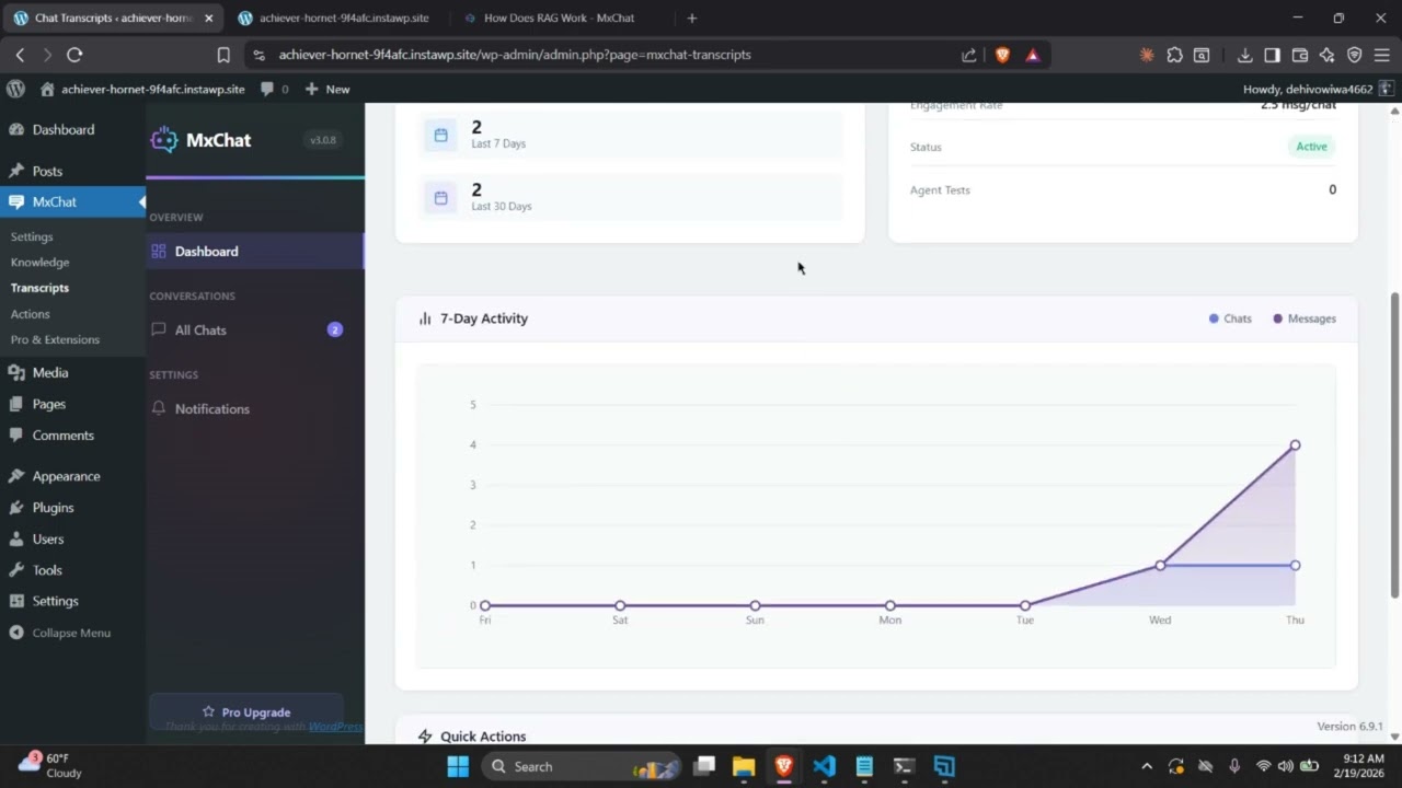 The best FREE AI Chatbot for WordPress | MxChat