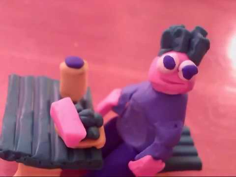 Plasticine animation by kids learning the craft! – Cartwn Cymru