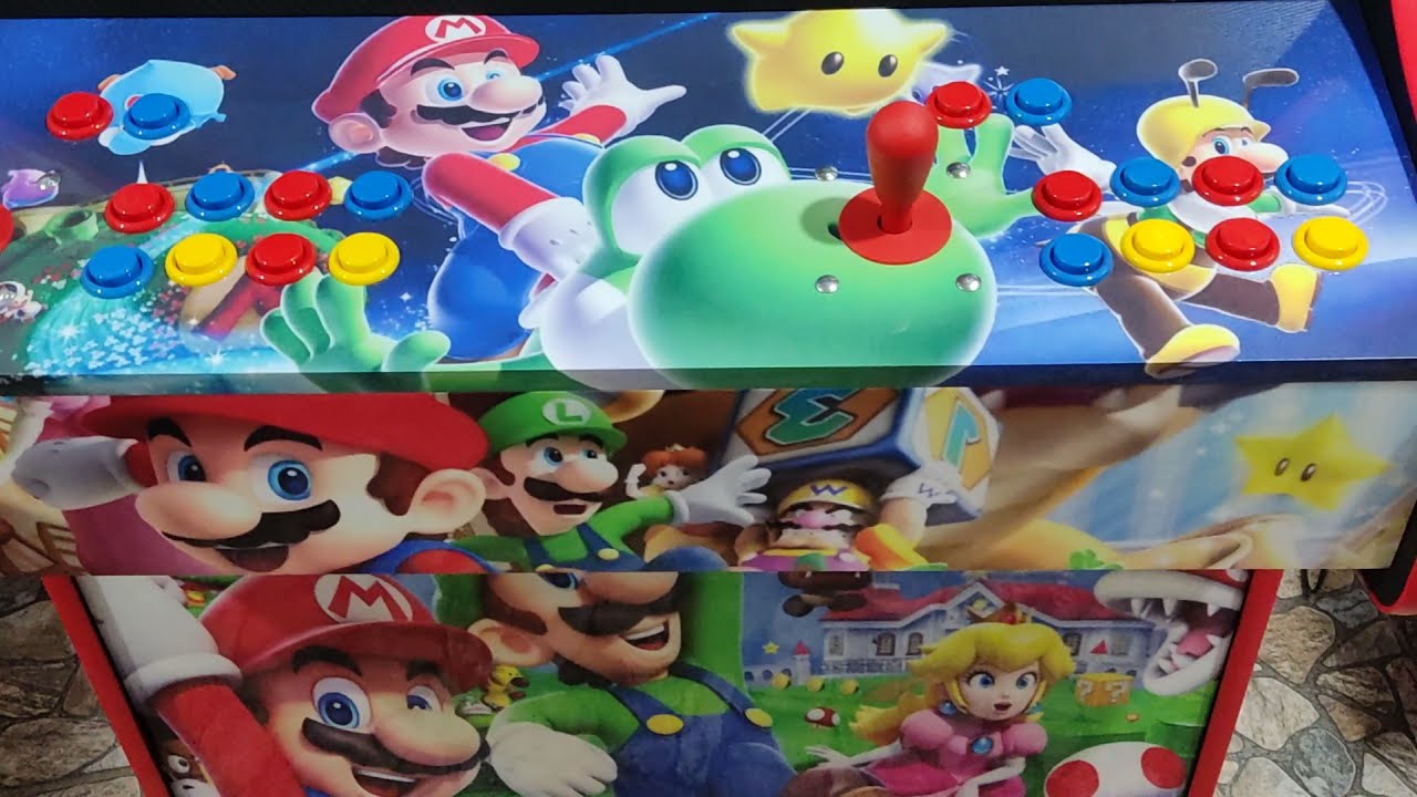 Fliperama 32 polegadas Super Mario Malvadeza Games