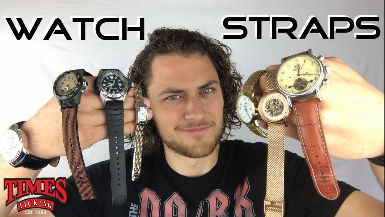 Watch Strap Materials - Which Should YOU Wear?