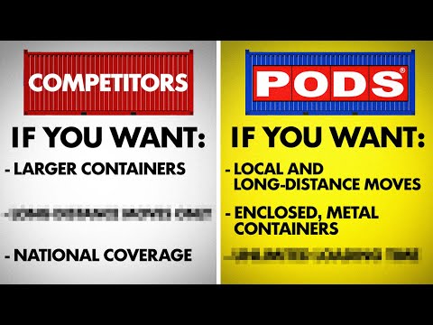 Alternatives to PODS Moving | PODS Competitors (UPack, U-Box, and more)