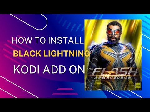 SET UP BLACK LIGHTNING KODI ADD ON FOR 2025