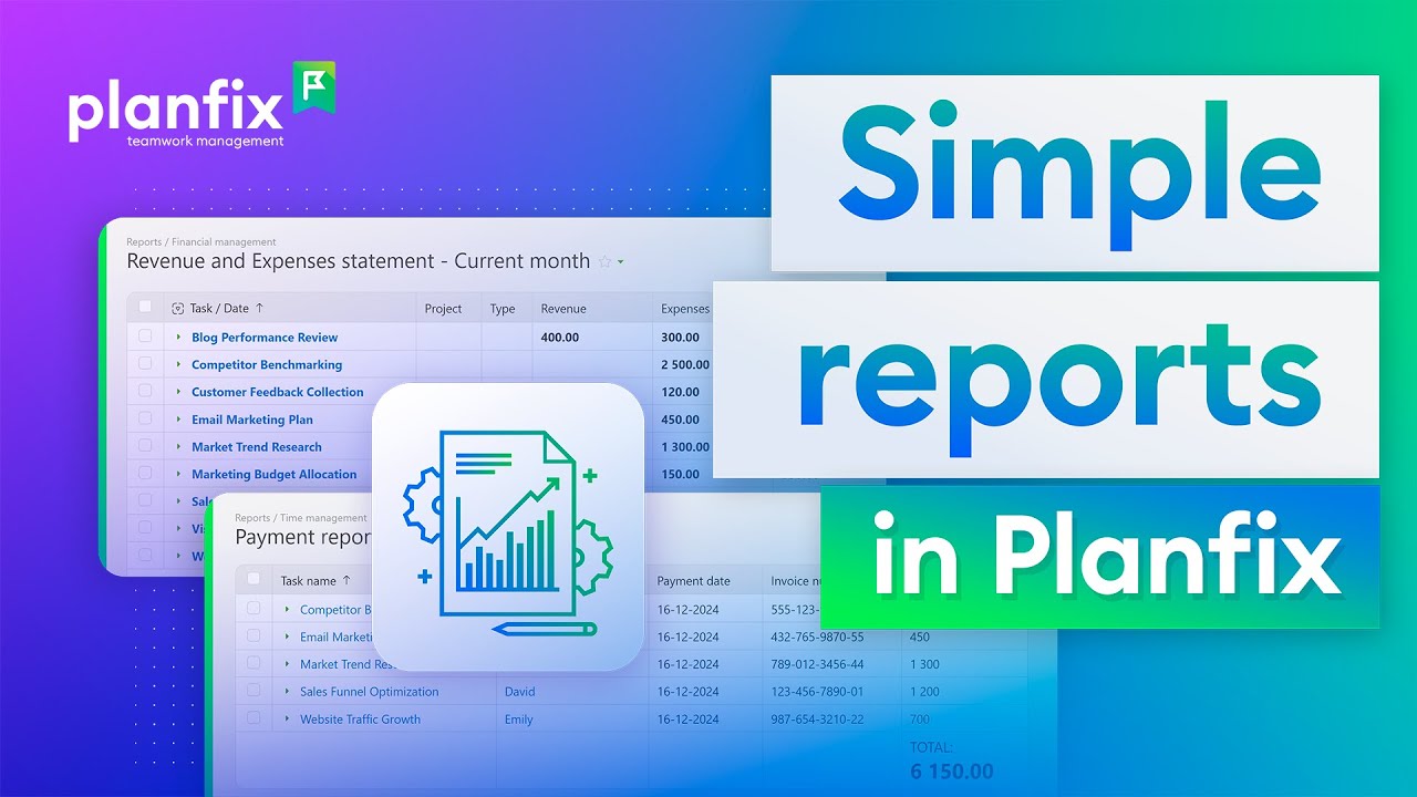 Creating Simple Reports in Planfix | Step-by-step Guides
