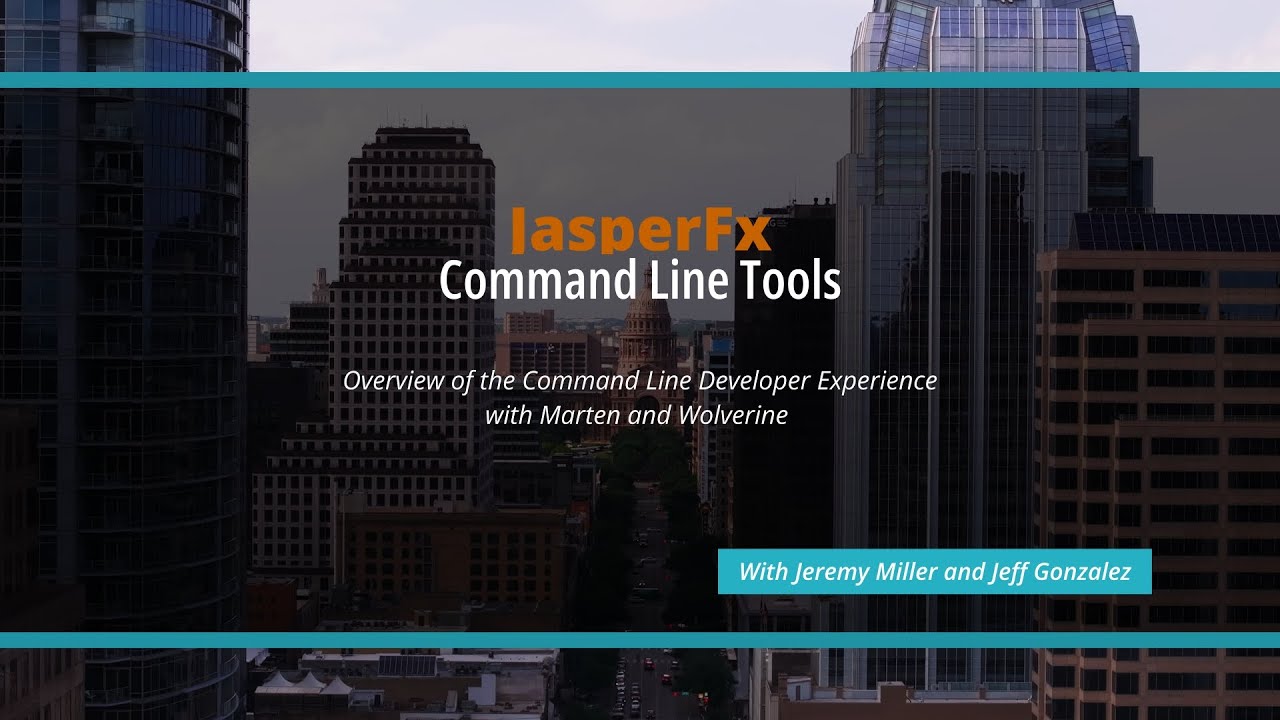 Critter Stack Command Line Tools