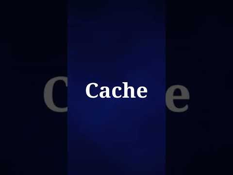 How to pronounce Cache in english