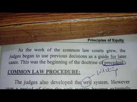 Precedent