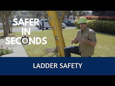 Safer In Seconds - Ladder Safety