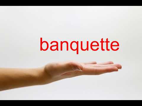 How to Pronounce banquette - American English