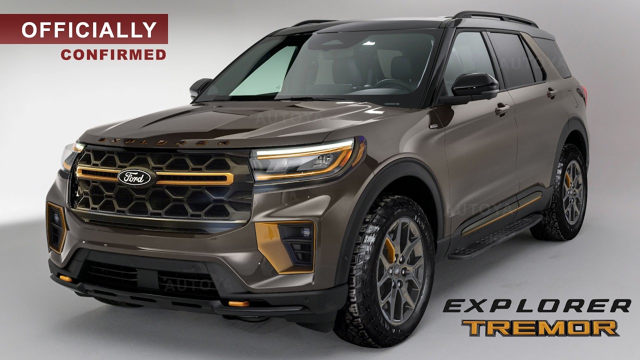 2026 Ford Explorer Tremor Comes Out Virtually to Confront the All-New ...