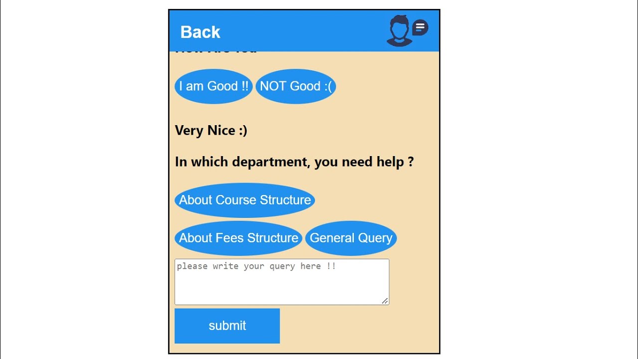 CHATBOT || USING HTML, CSS AND JQUERY || WEB PROJECT