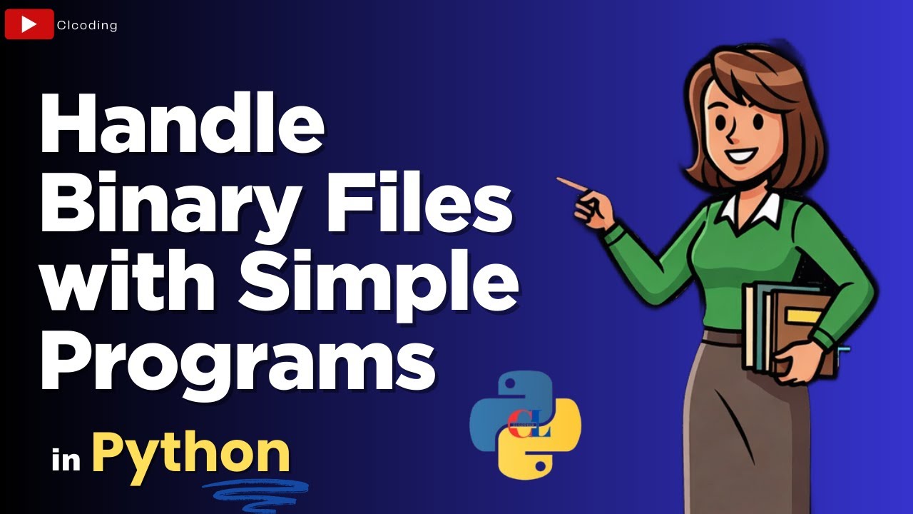Handle Binary Files in Python with Simple Programs