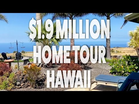 Home Tour - $1.9 Million in Kohala Ranch with Amazing Ocean Views!