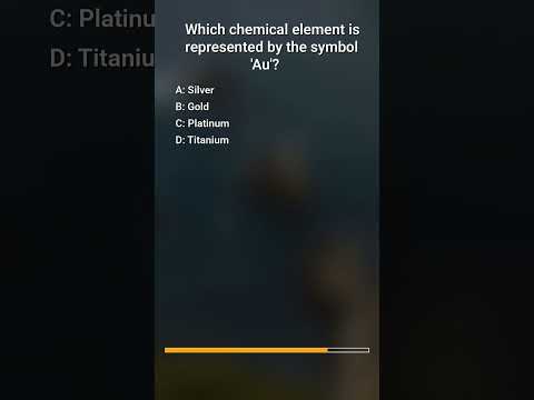 Which Element Has the Symbol 'Au'? Science Geniuses Only!