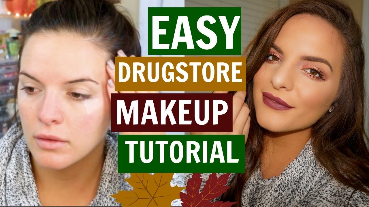 Fall Drugstore Makeup Tutorial | Easy To Create! | Casey Holmes