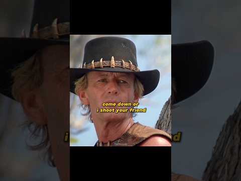 So he shot his best friend | Crocodile Dundee 2 #film