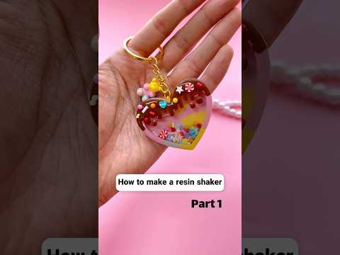 How to make resin shaker | part 1 #cute #diy #handmade #resin #art #craft #shaker #resinart n