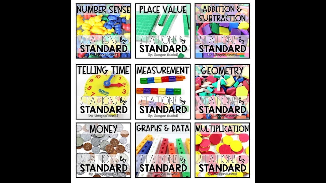 Stations by Standard for Guided Math
