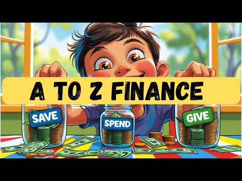 Money A to Z for Kids | Fun Financial Words Every Kid Should Know!