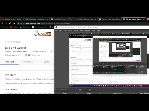 Solving Codechef | Ezio and Guards(Explanation + C++ Code)