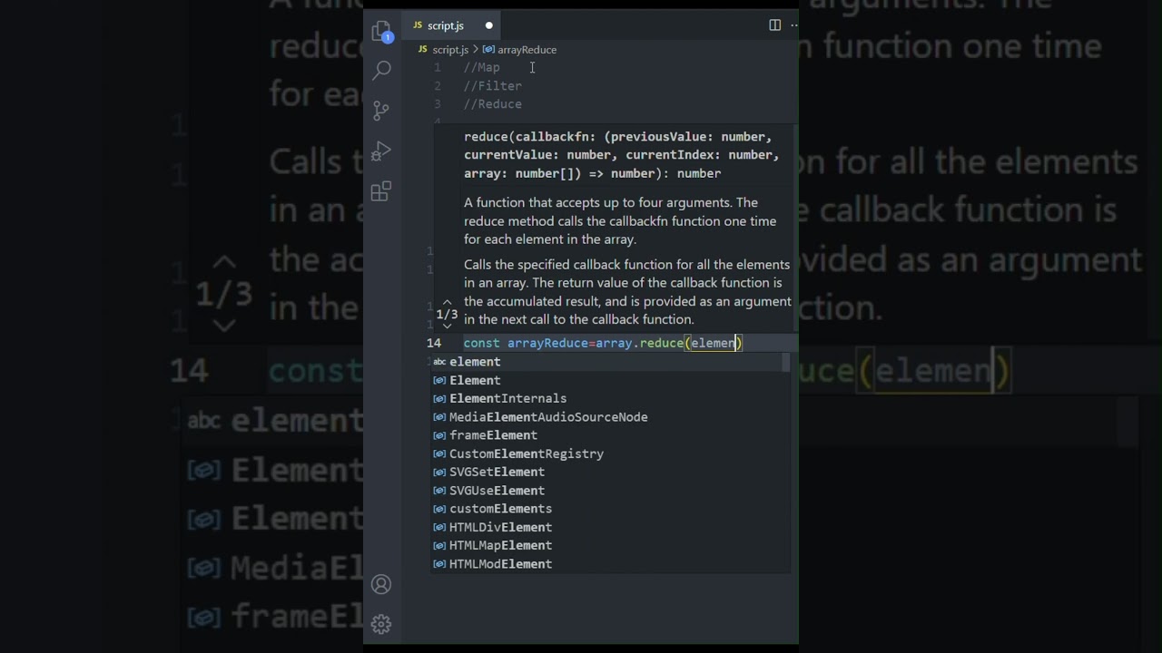 JavaScript Map, Filter & Reduce Explained in 2 Minutes! 🚀 #coding#arrays #javascript