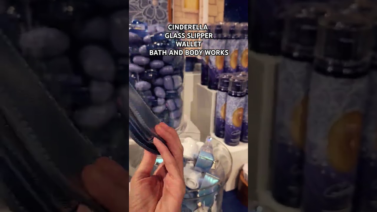 CINDERELLA GLASS SLIPPER?! 😱🦋 #shorts #disney #cinderella