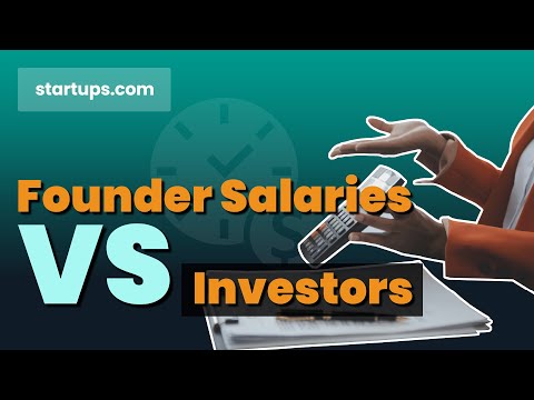 How Much Should Startup Founders PAY Themselves? What INVESTORS Say