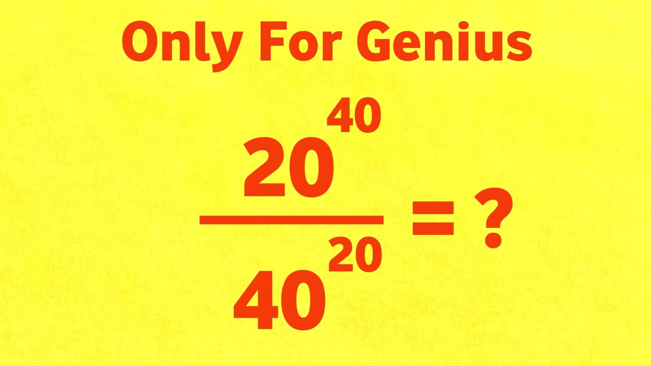 A Nice Exponential Simplification Problem | Math Olympiad | BDLogic