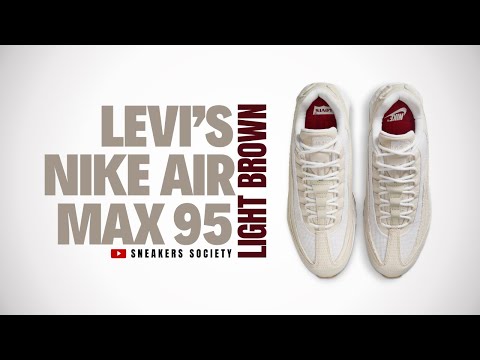 LIGHT BROWN 2025 Levi’s x Nike Air Max 95 OG | DETAILED LOOK + PRICE