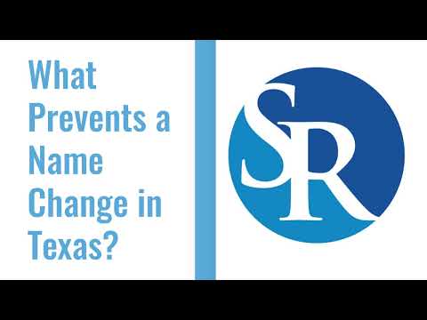 Texas Name Change - Houston Family Lawyer
