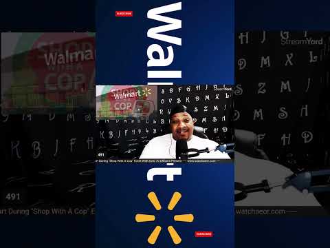 Michigan Woman Caught Stealing From Walmart 'Shop With A Cop' Event, Over 70 Officers In Store