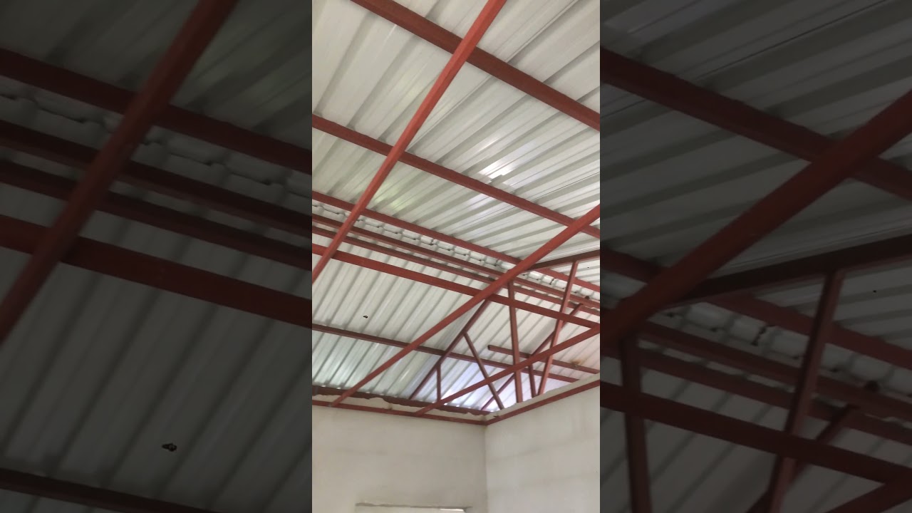 Ters tavan profil uygulamamız