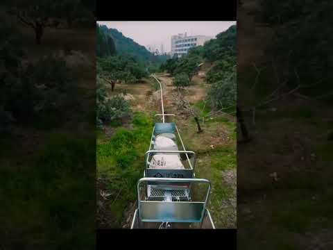 Monorail System use for transport of fruits and vegetables on a Farm #newdesign #手工 #diy #newproduct