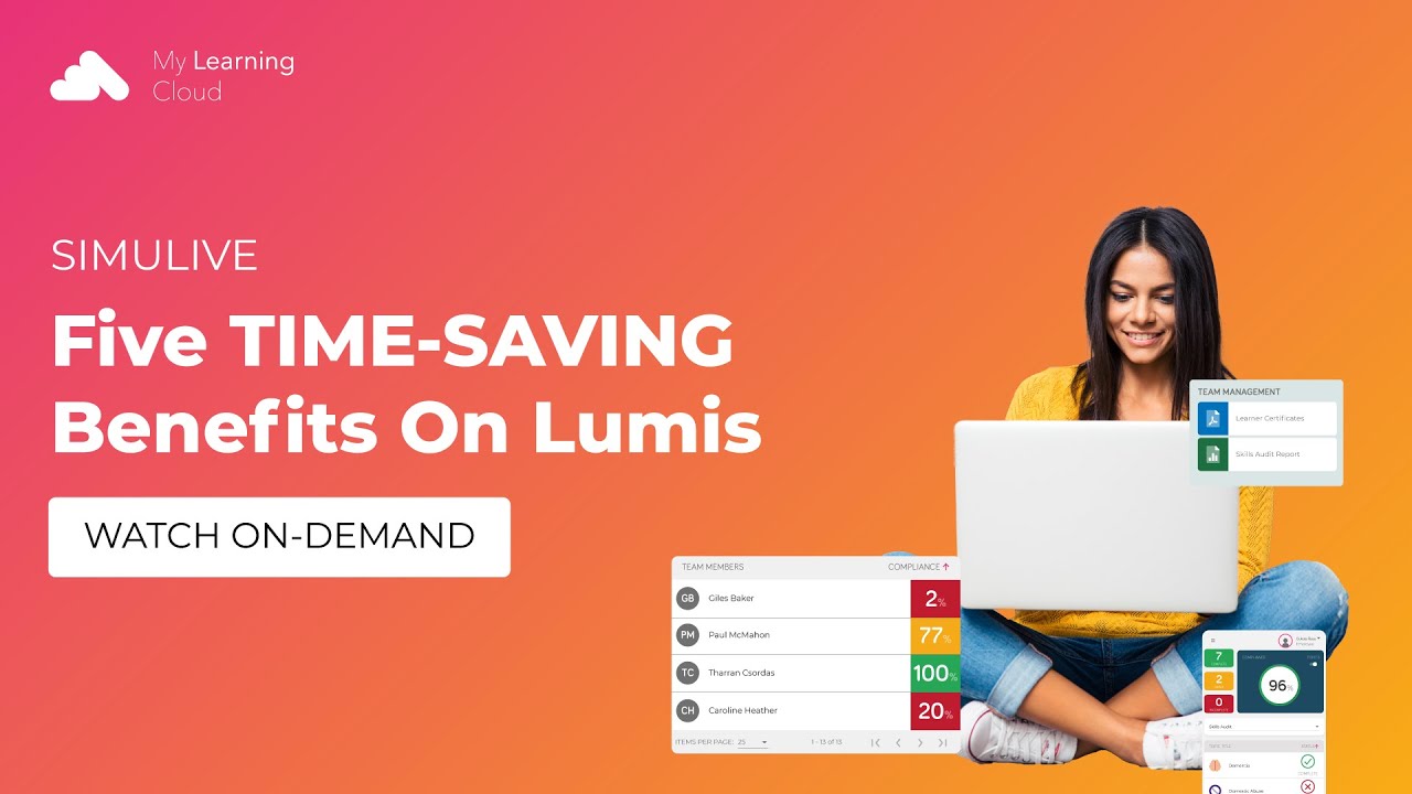 Live LMS Demo: FIVE time-saving benefits on Lumis