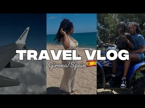 Come with me to Girona✈️ | airport vibe | Barcelona | Beach vibe🏖️ | Baecation & more…