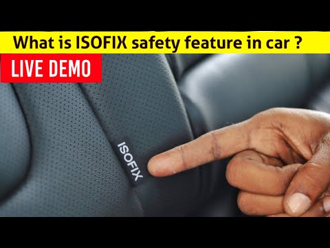 Isofix car seat - What is ISOFIX safety feature in car? | Why it is needed? | Live demo | Birla