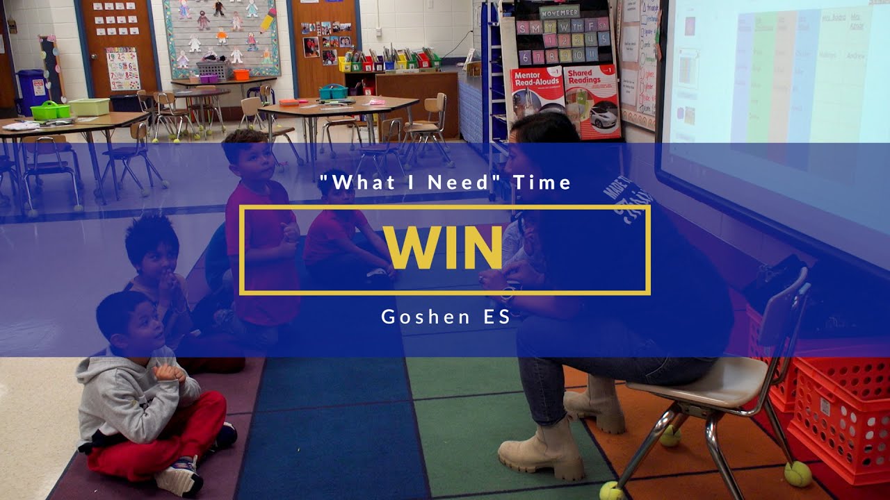 WIN Time at Goshen Elementary School