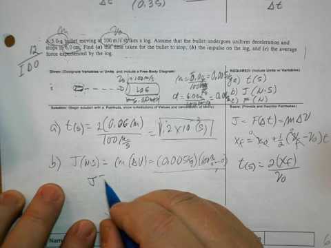 4.34 # 12 Bullet in a log