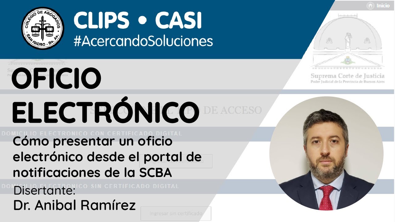 OFICIO ELECTRONICO   | CLIPS CASI