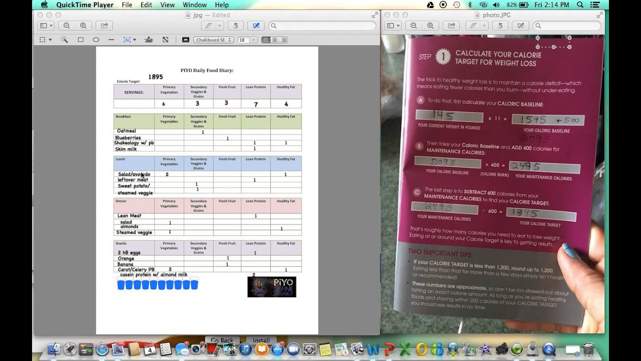 PiYo Meal Planning Tips