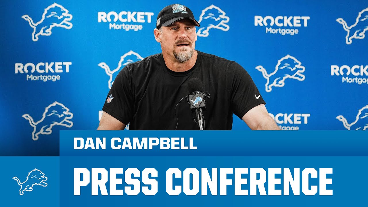 Dan Campbell's Bold Statement About Lions Defense After Major Setback ...