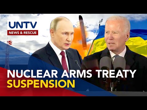 US continues to stand with Ukraine; Russia moves to suspend nuclear arms treaty